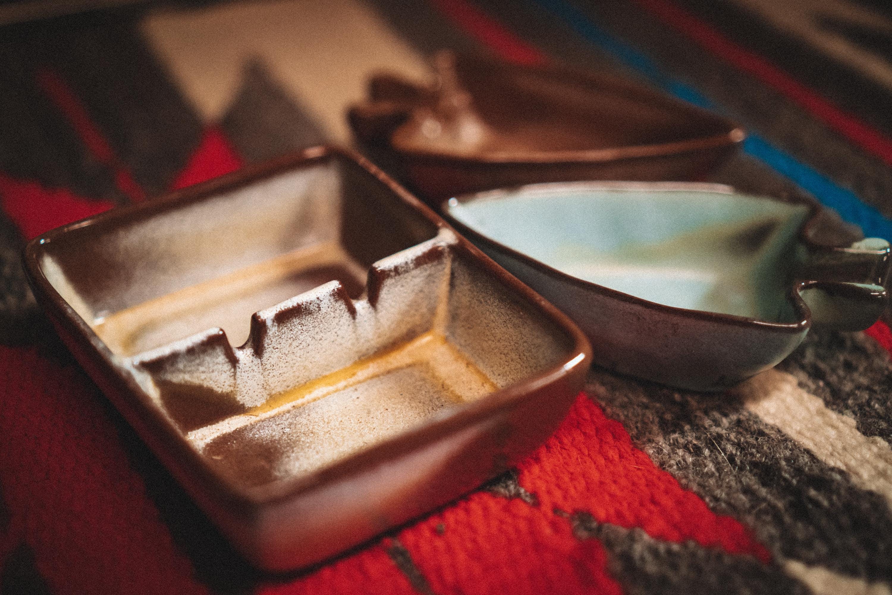 Frankoma Arrow Ashtray Set - Etsy