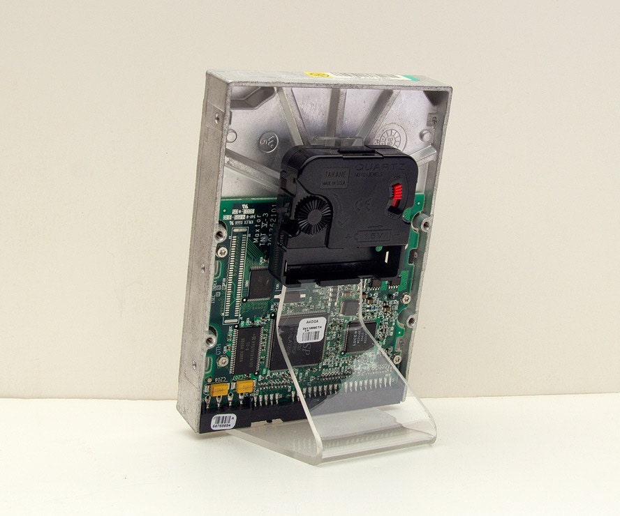 Home & Living Clocks Home Décor hard drive clock geek Computer desk PC ...
