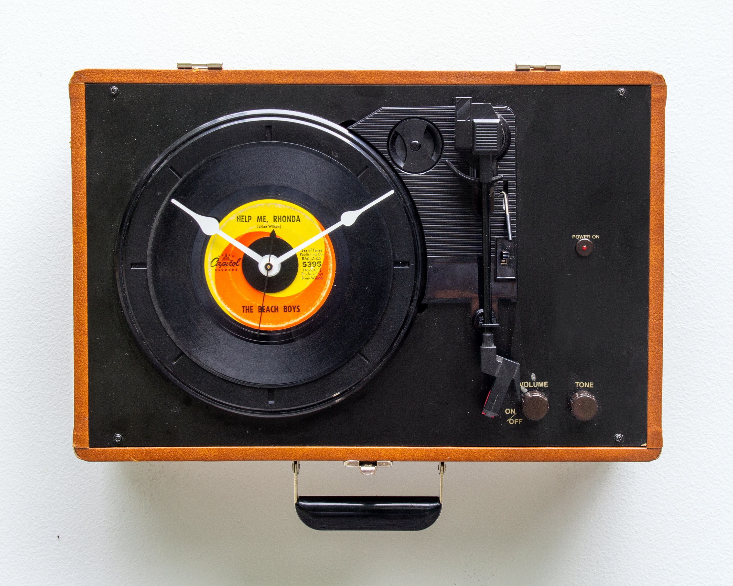Home Décor Home & Living Clocks battery, Recycle record upcycle player ...