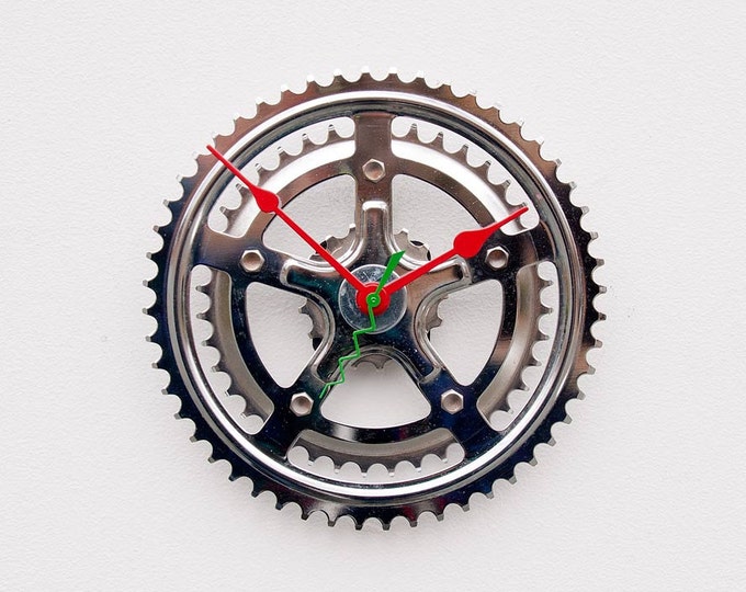 Recycled Bike Crank Clock - Etsy