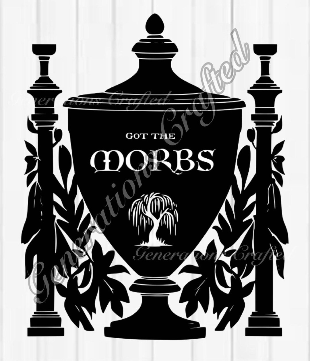 Got the Morbs Victorian Memento Mori SVG and PNG - Etsy