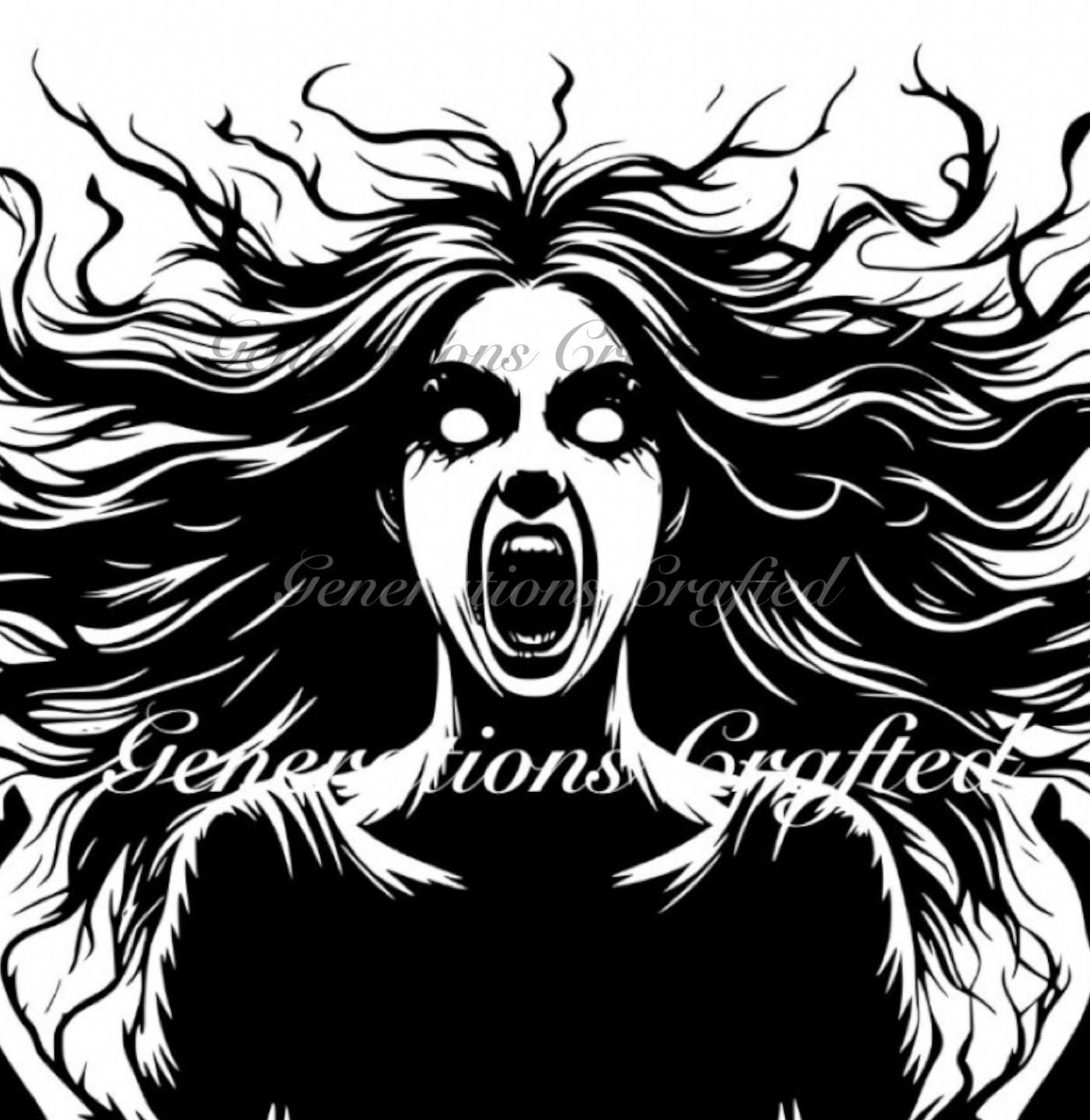 The Banshee's Warning SVG - Etsy