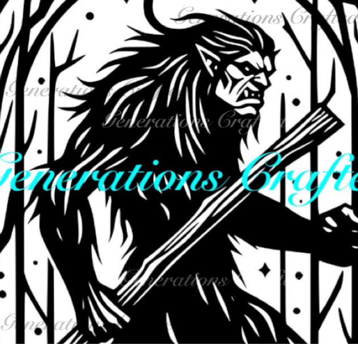 The Legendary Ogre SVG - Etsy
