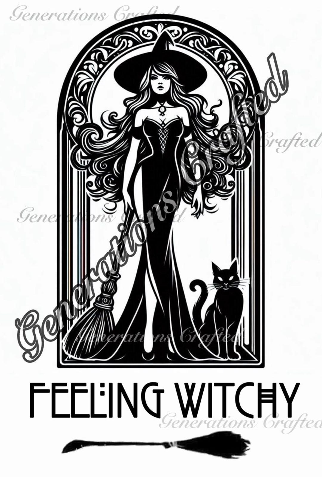 Feeling Witchy SVG and PNG - Etsy