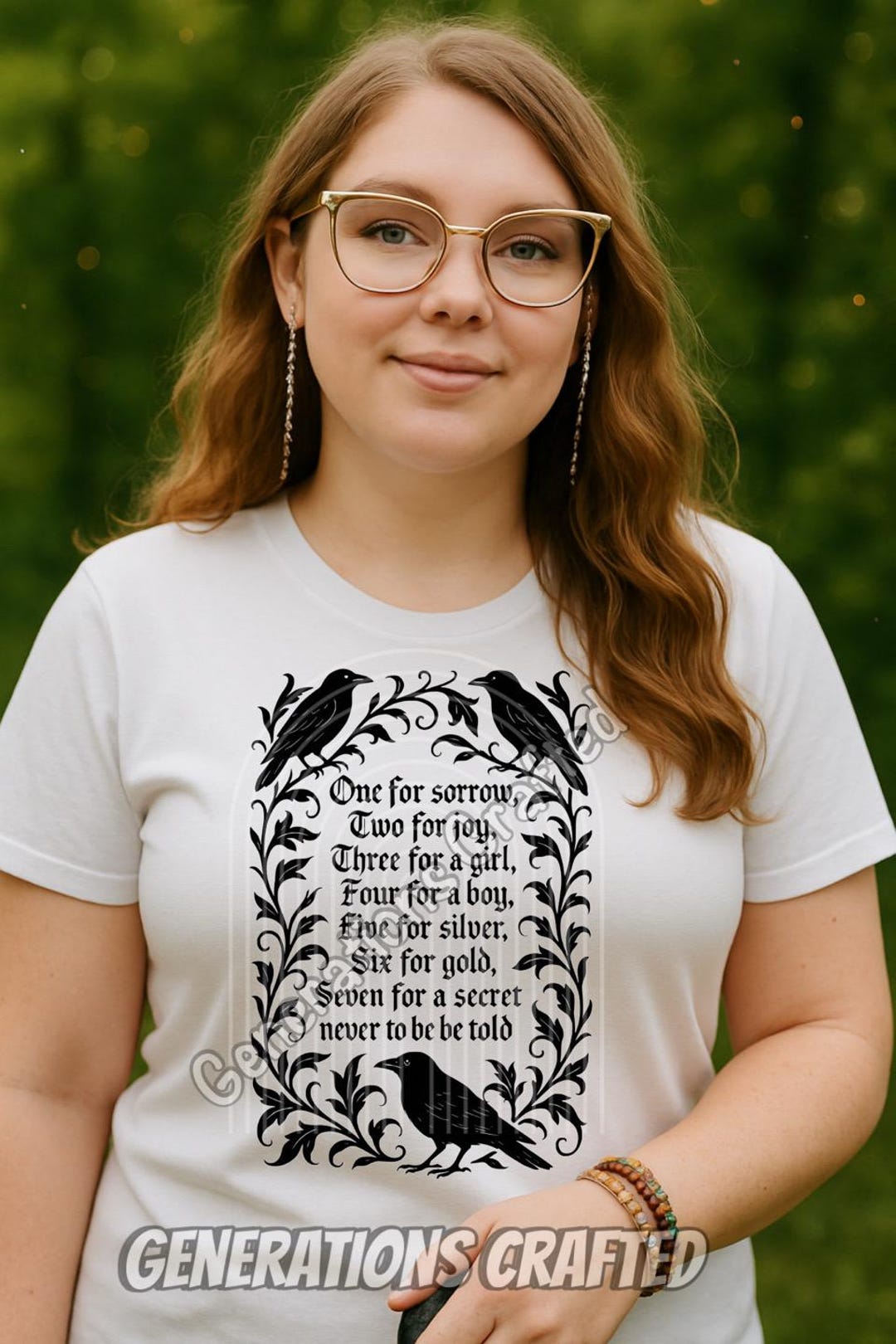 Gothic Magpie Rhyme SVG: Dark Folk Art Crow Design (PNG, SVG) - Etsy