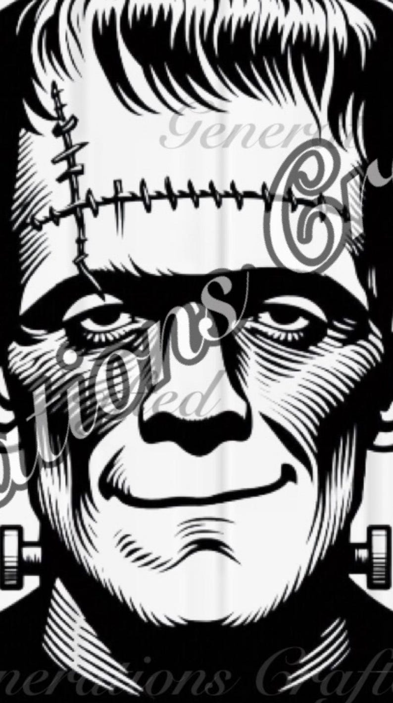 Let Me Be Frank- Frankenstein's Monster SVG and PNG - Etsy