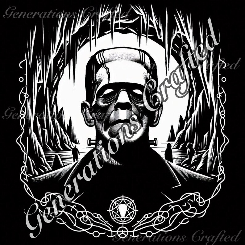Frankenstein Six Pack SVG and PNG Bundle - Etsy