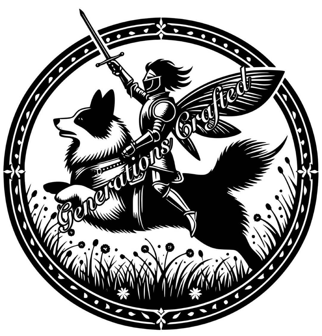 Into Battle Corgi and Fairy SVG and PNG - Etsy