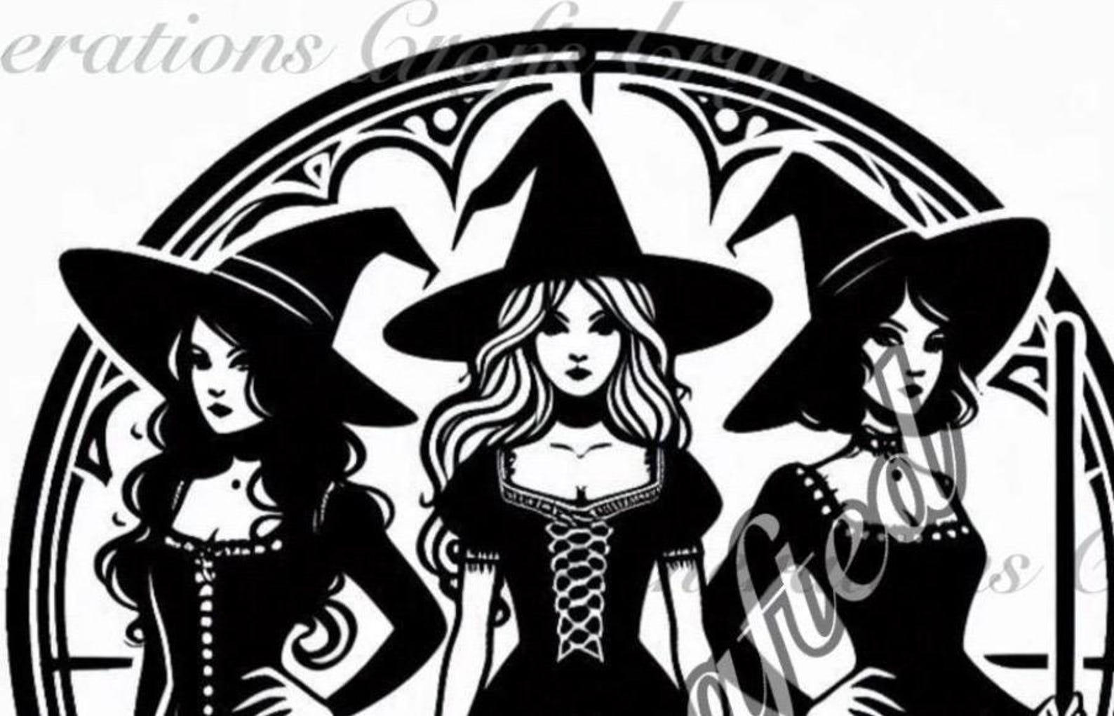 Girls Will Be Girls Witch SVG and PNG - Etsy