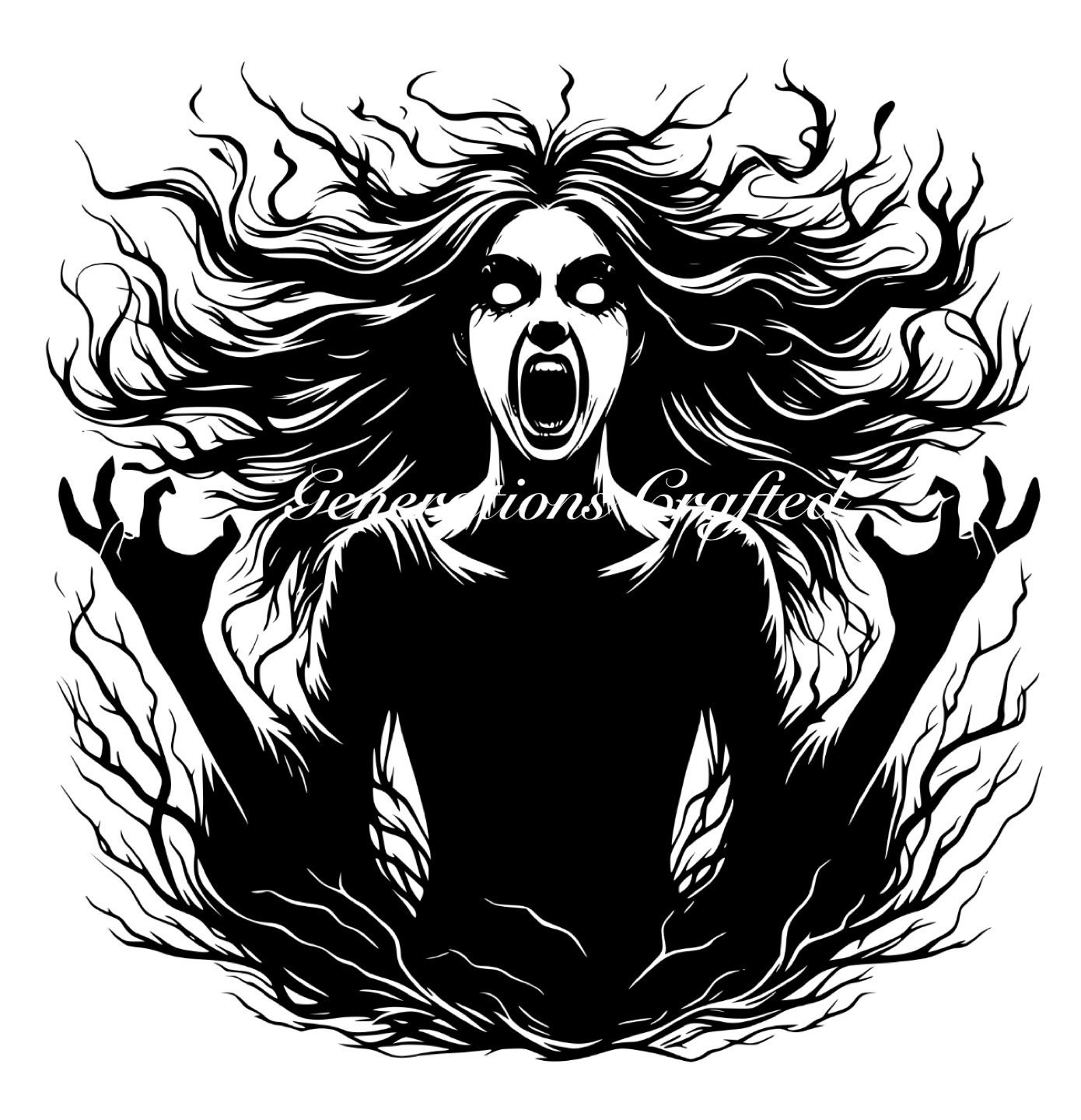 The Banshee's Warning SVG - Etsy