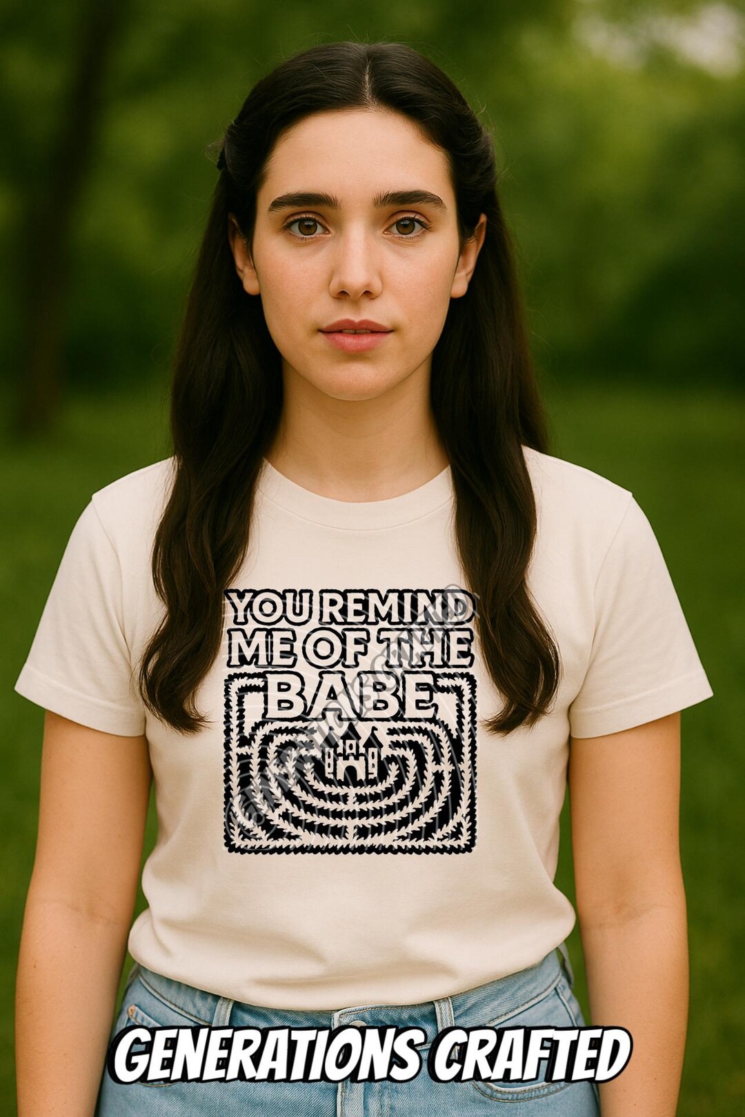 Labyrinth Maze SVG: "you Remind Me of the Babe" Quote (digital Download ...