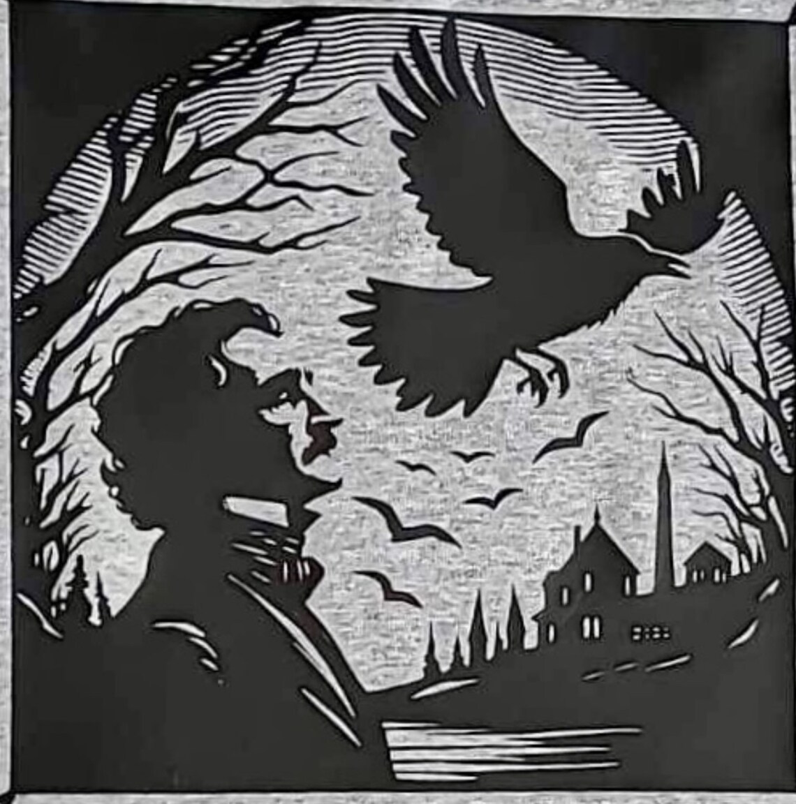 Nevermore With Edgar Allan Poe SVG - Etsy