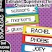 Editable Superhero Tags Labels - Hero Tag, Hero Label, Hero Classroom ...