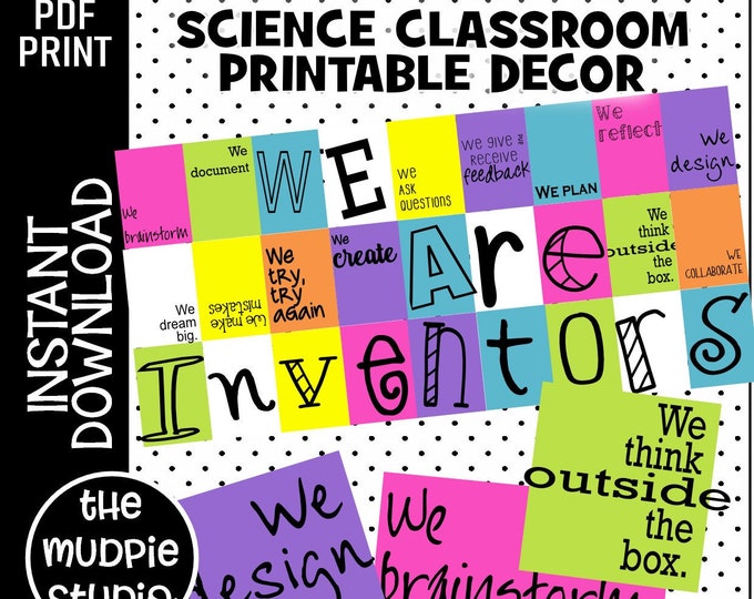 Warning You're in the Science Zone Poster Print, Science Classroom ...