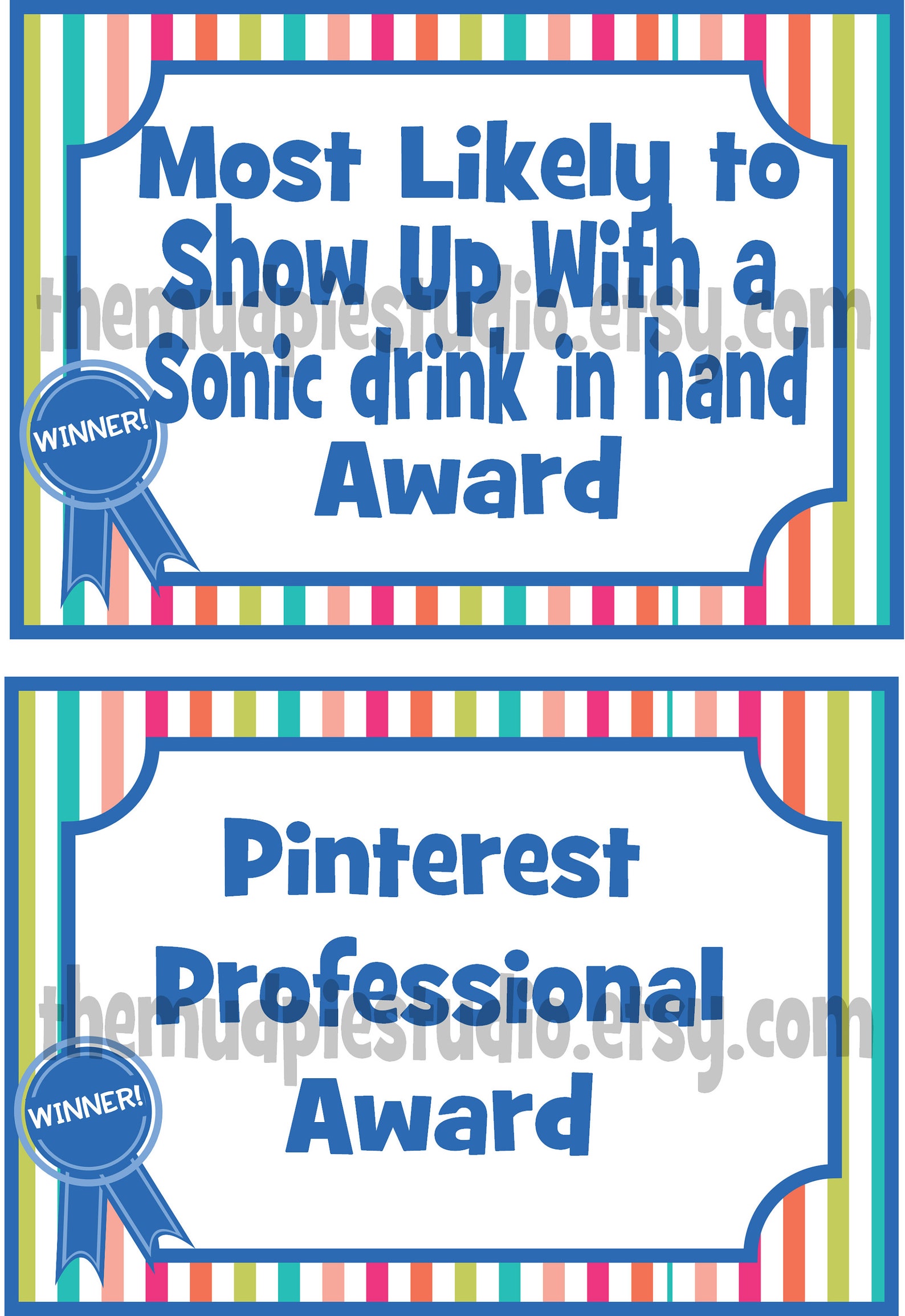 End of Year Teacher Award Teacher Printable Teacher Reward - Etsy