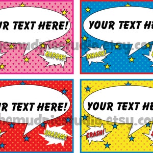 Editable Hero Decor - Classroom Label, Class Tag, Teacher Appreciation ...