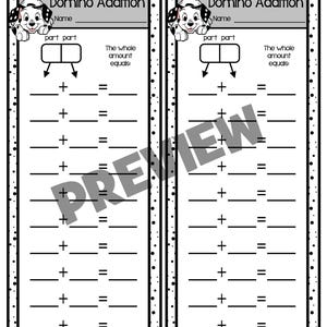Domino Addition Practice - Addition Fluency, Math Games, Math Fluency ...
