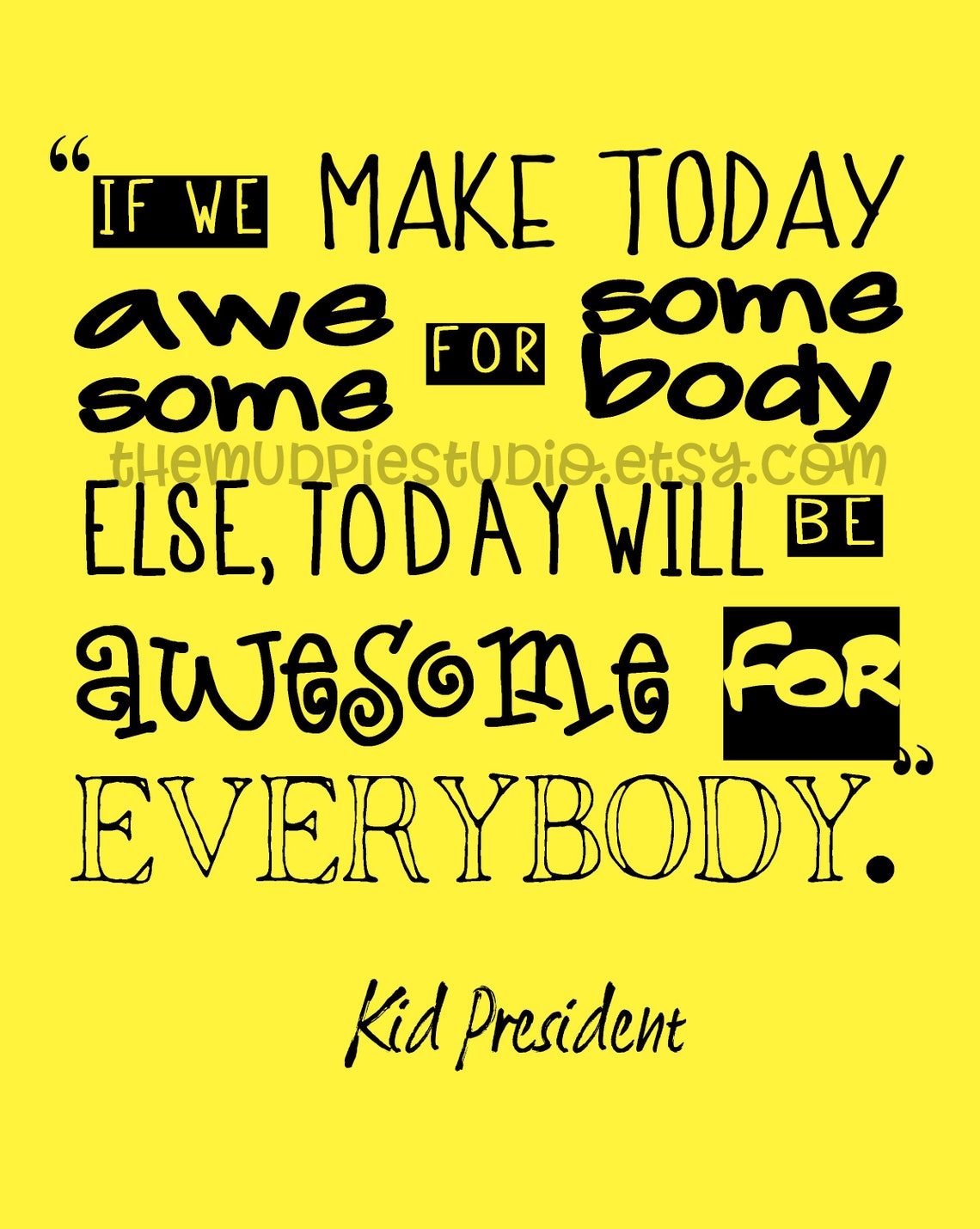 Kid President Quotes Poster Set, Classroom Decor (digital Download) - Etsy
