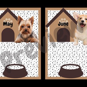 Dog Birthday Board Editable - Dog Classroom Decor, Printable Poster ...