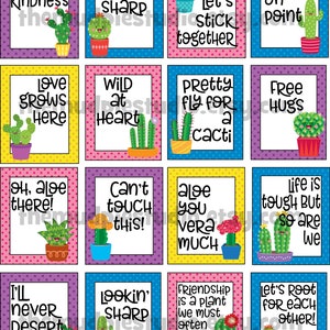 Printable Succulent Cactus Poster - Cactus Classroom, Cactus Decor ...