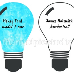 Science Inventor Invention Bulletin Board Poster Set - Science Class ...