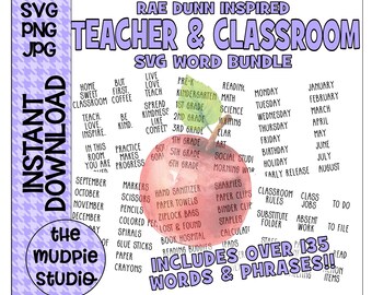 Rae Dunn Classroom - Etsy