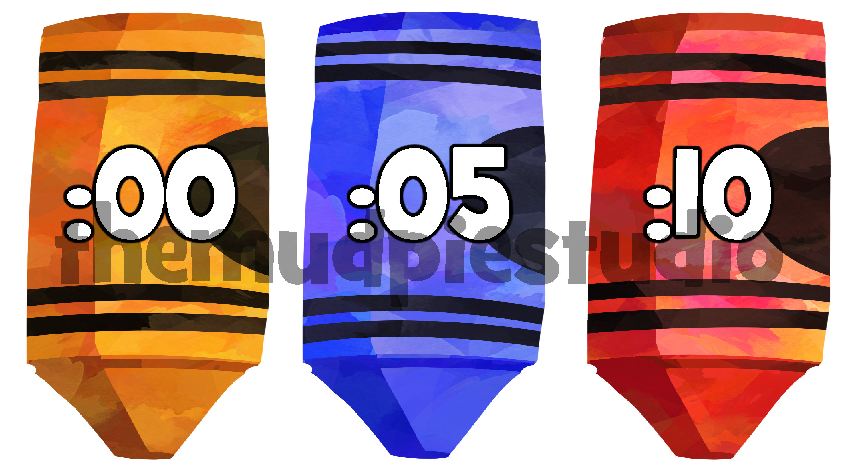 Printable Clock Numbers - PDF, Classroom Decor, Teacher Printable ...