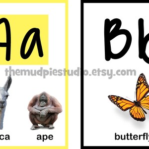 Alphabet Printable, Animal Abcs, Classroom Decor, Reading Teacher ...