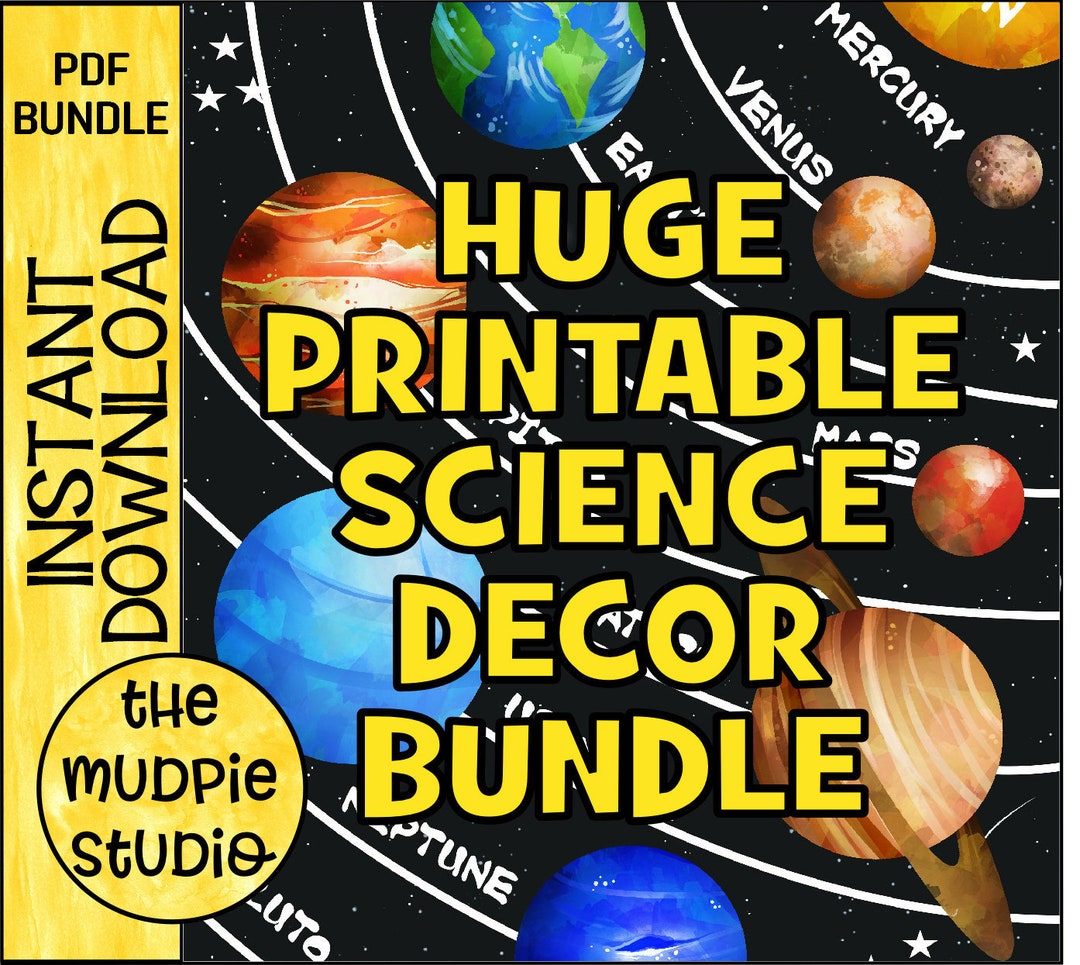 Science Classroom Decor - Science Lab Decor, Science Teacher, Teacher ...