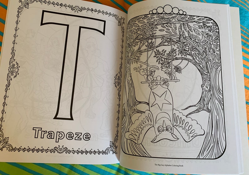 The Big Gay Alphabet Coloring Book: LGBTQAI+ by Jacinta Bunnell - Etsy