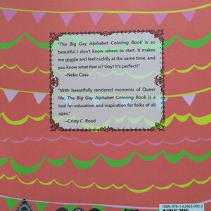 The Big Gay Alphabet Coloring Book: LGBTQAI+ by Jacinta Bunnell - Etsy
