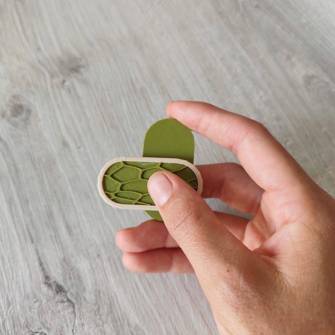 Magnetic Boho Fidget Slider – 3D Printed Silent or Haptic Stim Toy ...