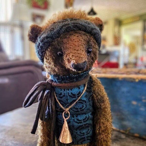 Primitive Bear - Etsy