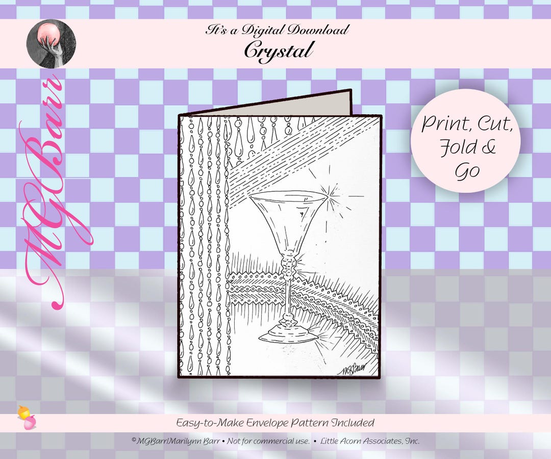 DIY | Art Note Card | Digital Download | Printable | Instant Download ...