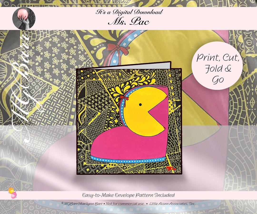 DIY | Art Note Card | Digital Download | Printable | Instant Download ...