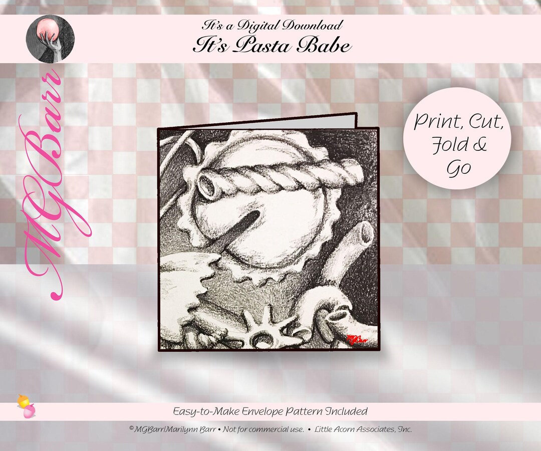 Digital Download Art Note Card | Printable Art Note Card | Instant ...