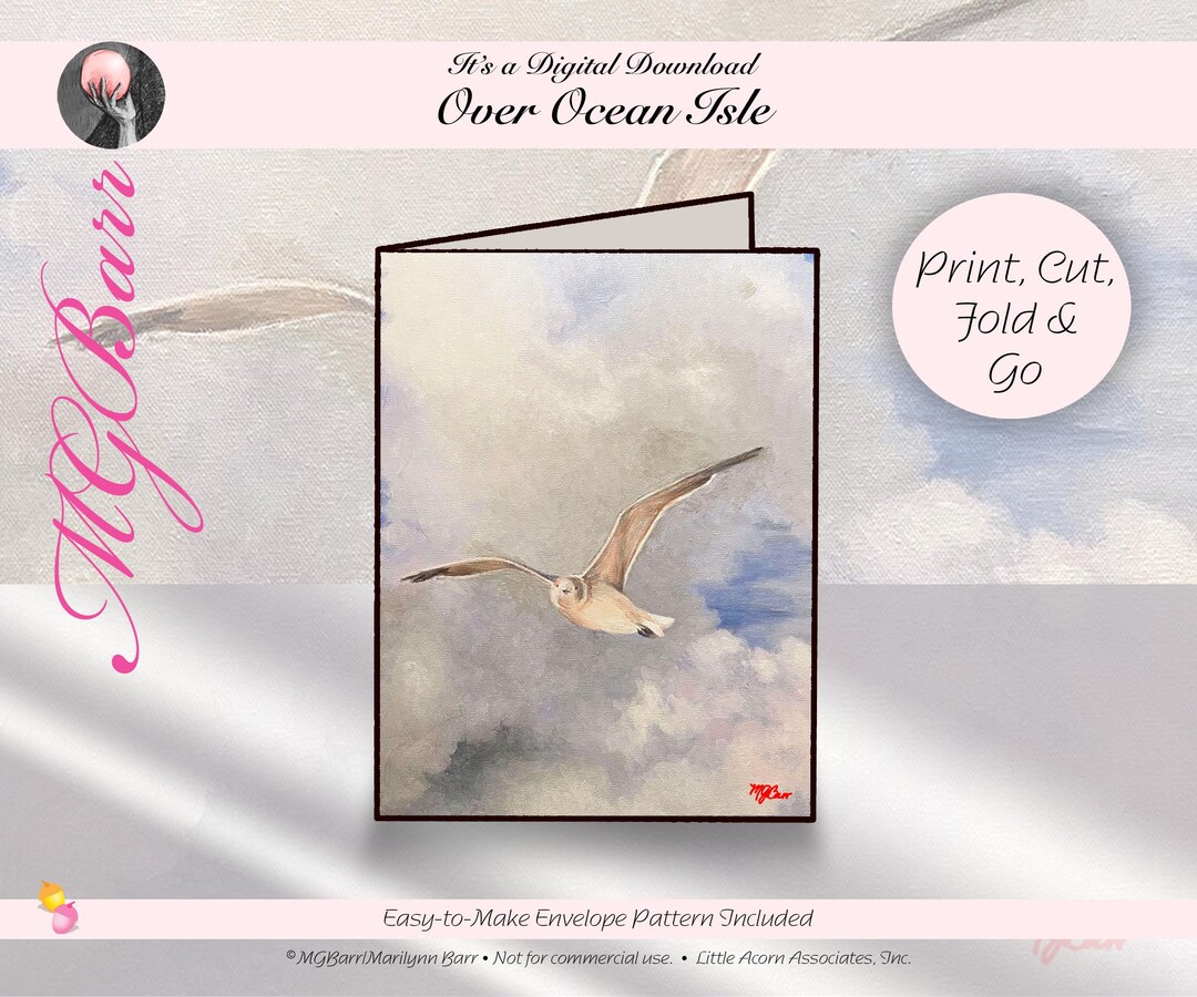 DIY | Art Note Card | Digital Download | Printable | Instant Download ...