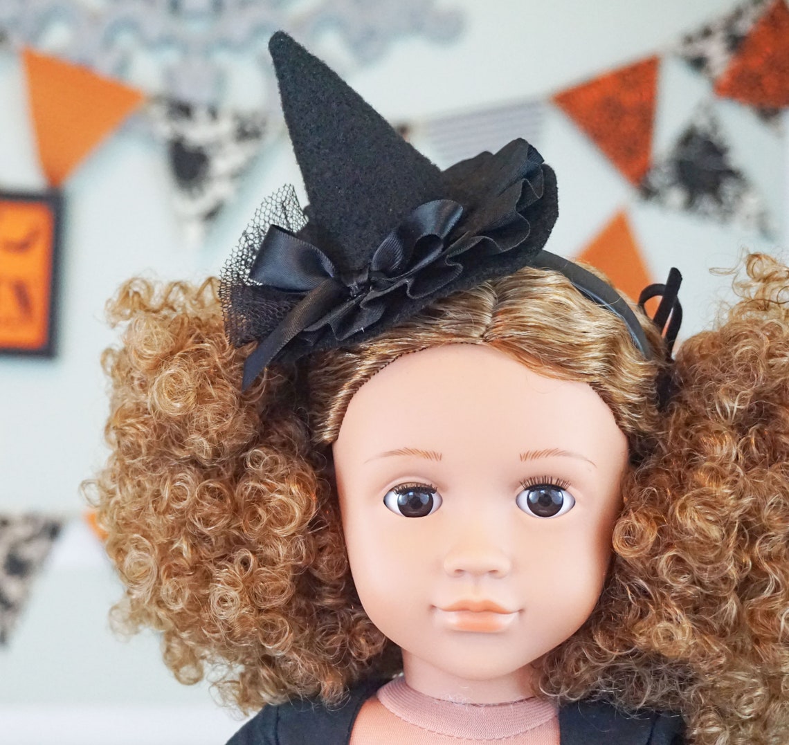 18 Doll Witch Hat Fascinator PDF Pattern and Tutorial - Etsy