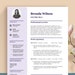 COLOURFUL Clean Resume Template Bundle in Word, Mac Pages, and Google ...