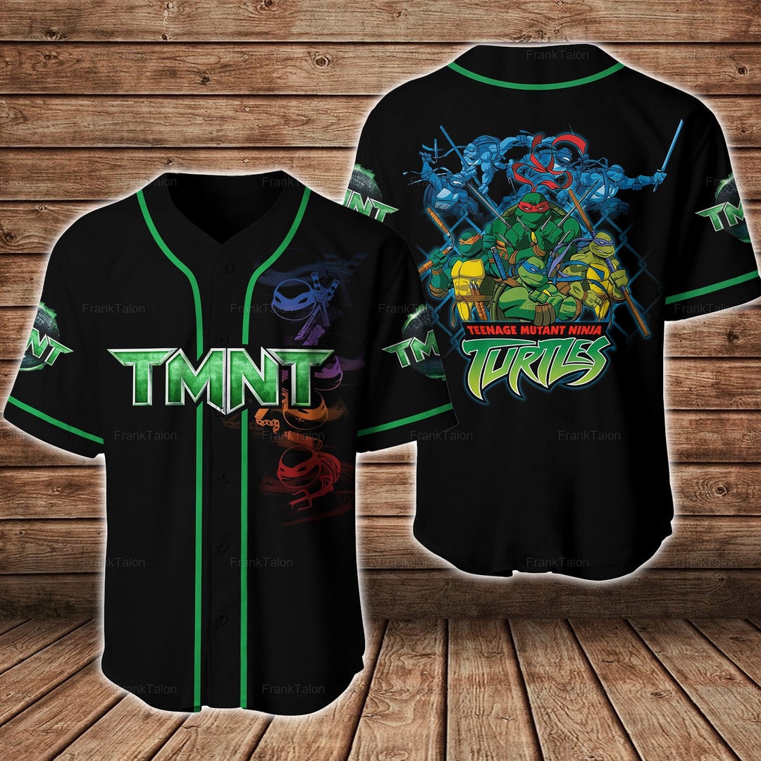 Teenage Mutant Ninja Turtles Baseball Jersey Shirt, Ninja Turtles ...