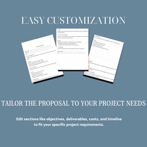 Professional Project Proposal Template | Editable Business Proposal ...