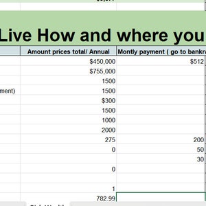Complete Personal Budget Calculator - Etsy
