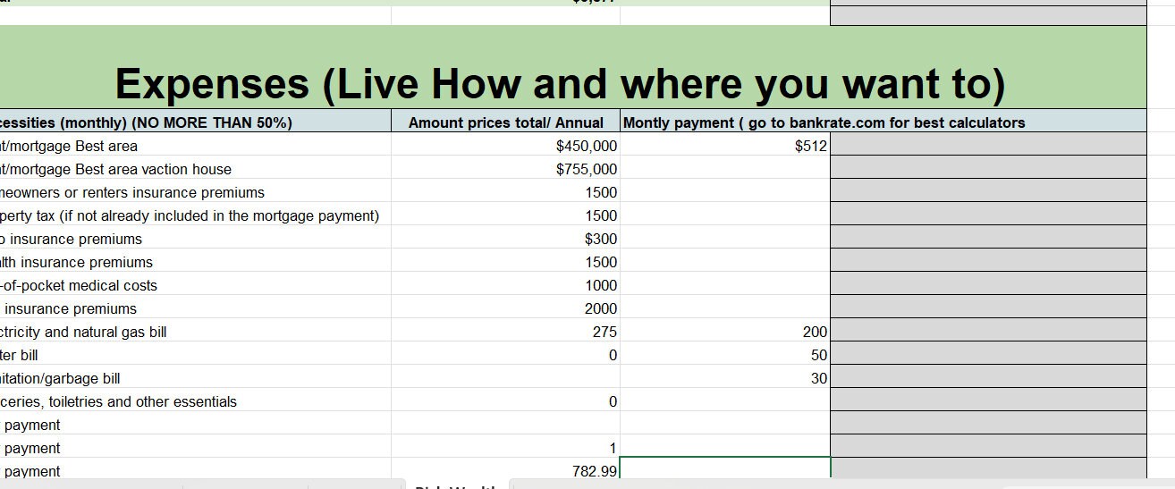 Complete Personal Budget Calculator - Etsy