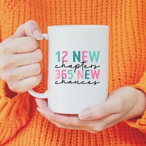 12 New Chapters 365 New Chances Svg Bundle , New Year 2025 Svg, Happy ...