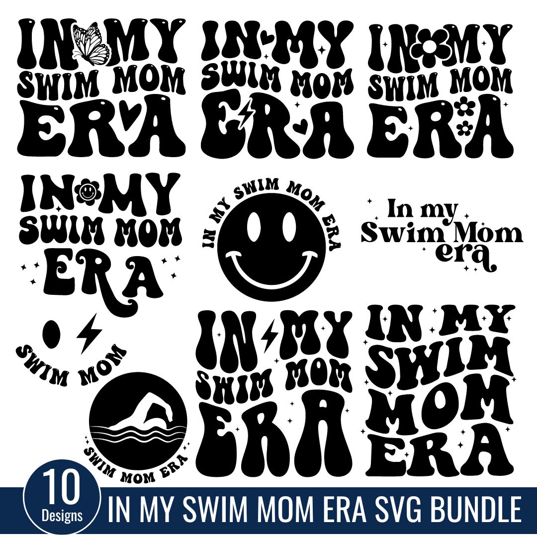 In My Swim Mom Era SVG, Swimming Svg, Swim Svg,swim Mom Svg, Swim Mom ...