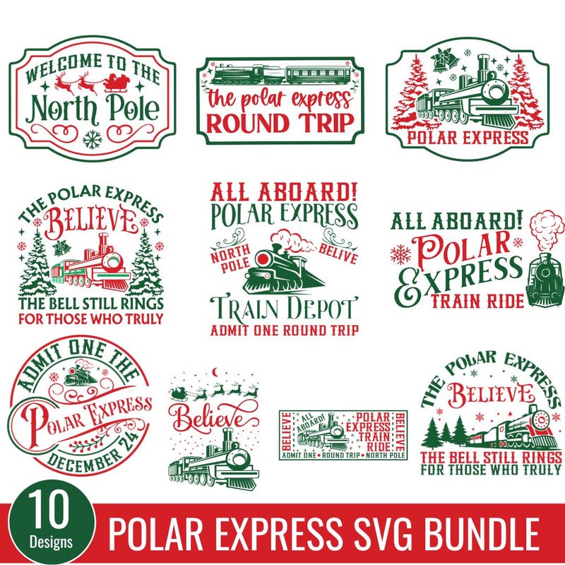 Christmas Tree Express - Etsy