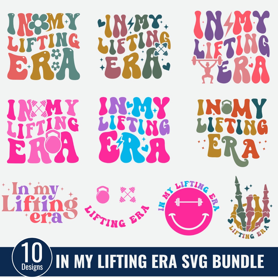In My Lifting Era Svg Png, Workouts Svg, Fitness Svg,fitness Mom ...