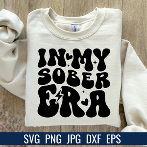 In My Sober Era SVG Bundle, in My Sober Era, Sobriety Gift Idea, Sober ...