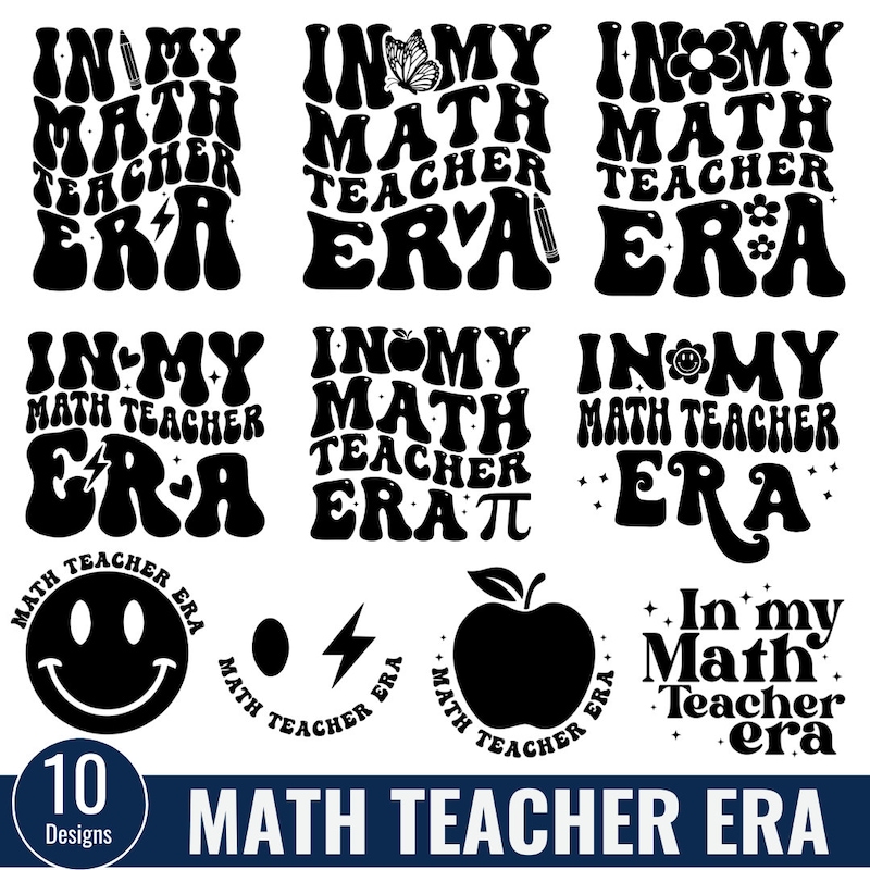 Math Teacher - Etsy