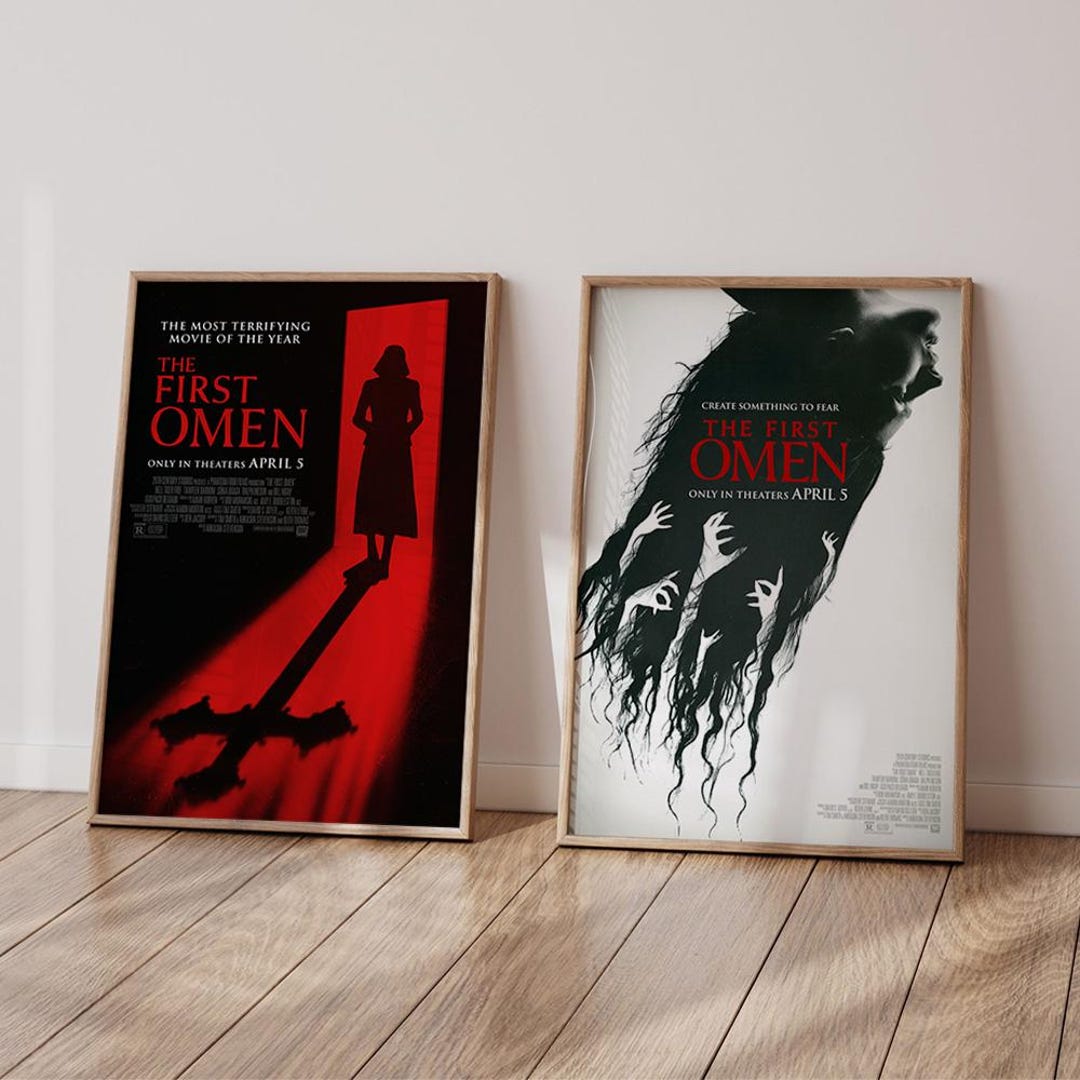 The First Omen Movie Poster 2024 Film, Wall Art for Living Room and ...